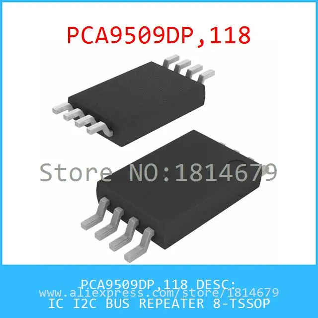 Free Shipping 3PCS/lot PCA9509DP,118 IC I2C BUS REPEATER 8 TSSOP ...