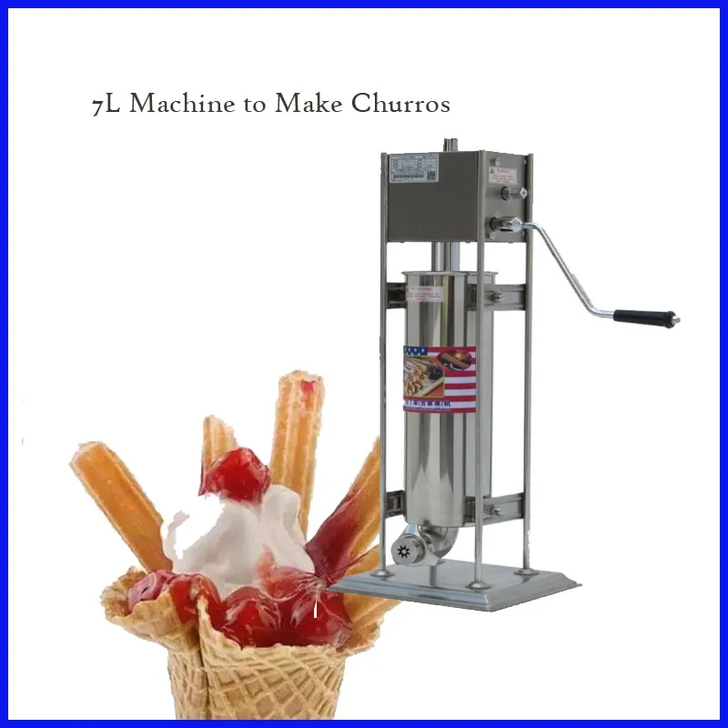 Alta qualidade e preço razoável 8l churros máquina fabricante espanha ...