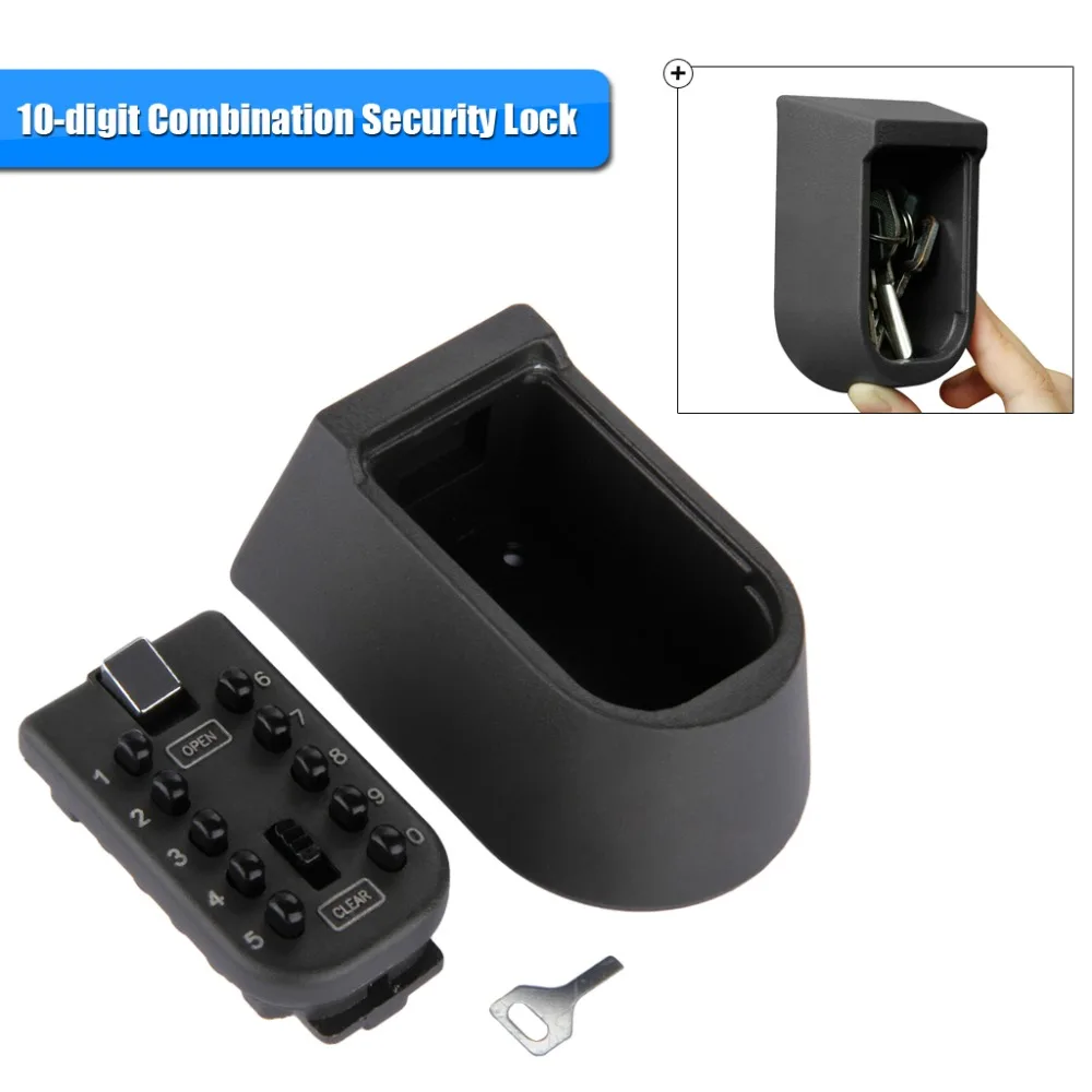 מוצר - Combination Key Safe Wall Mounted with Rubber Case Key Storage ...