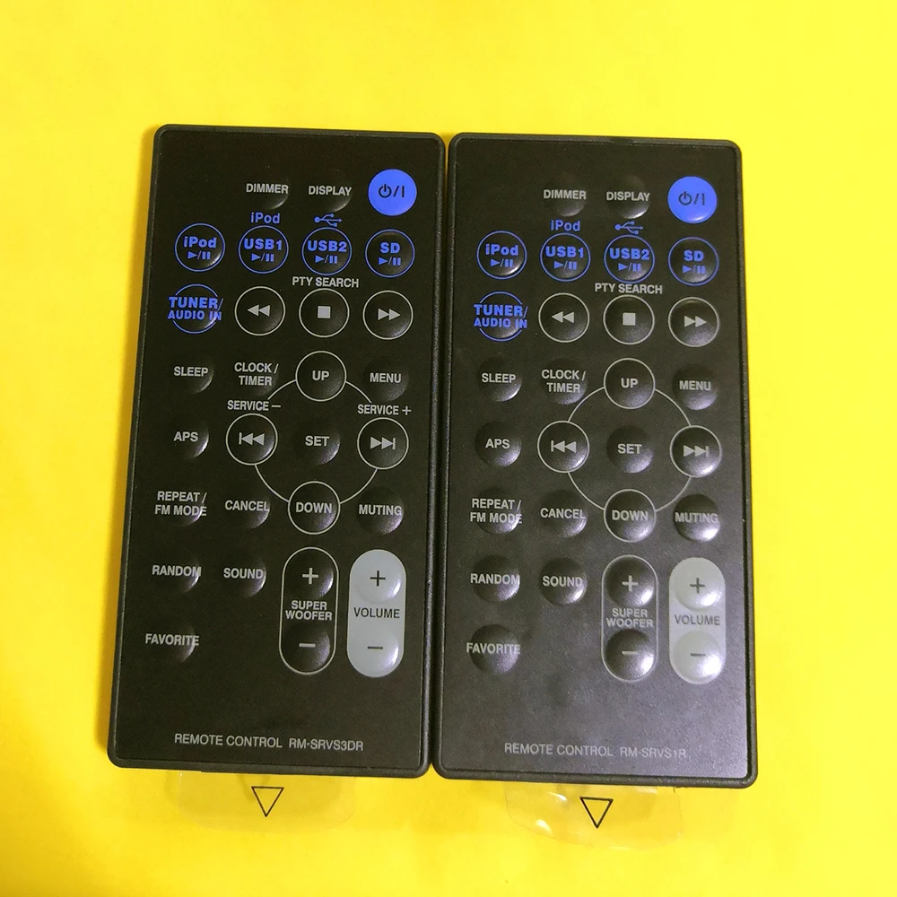 New Original Remote Control For Jvc Rm-srvs3dr / Rm-srvs1r Combination ...