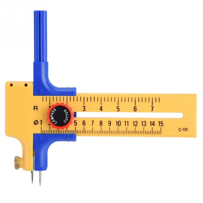 Adjustable Compass Circle Cutter Round Draw Picture Rotating Cutting ...