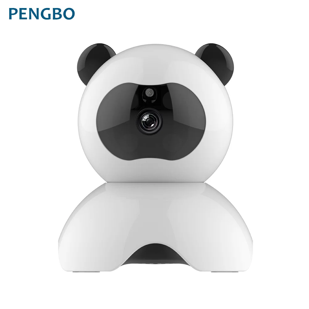 Pengbo Panda PTZ camera Smart 360 degree Rotation Monitor Home HD WiFi ...
