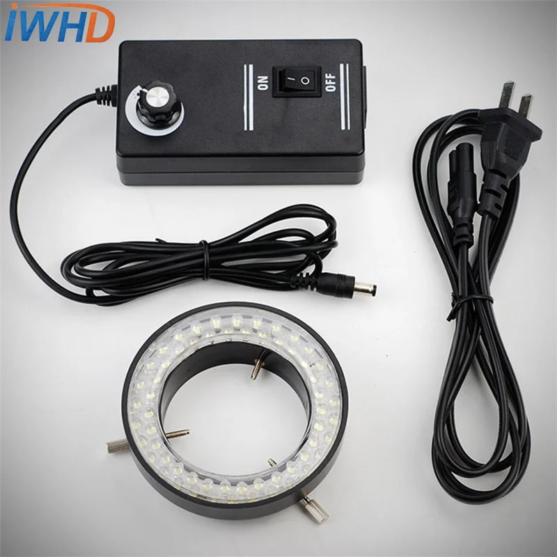 LED 60 LED Ring Lights Microscope Light LED Blue Lighting Adjustable ...