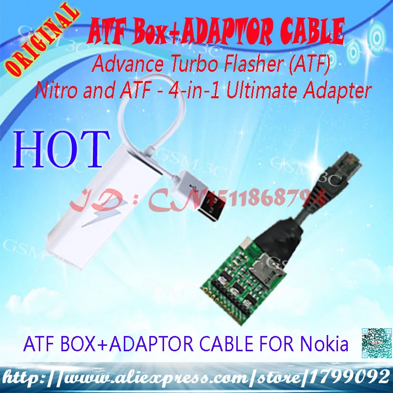 100% original advance turbo flasher (caixa atf) e ATF 4 in 1 adaptador ...