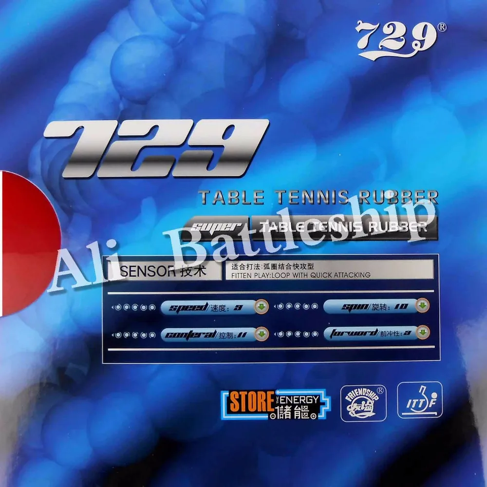 Original RITC 729 Friendship SUPER FX 729 GuoYuehua pips in table ...