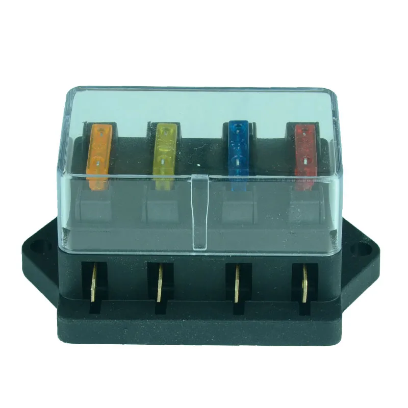Plane mounting 4, 6, 8, 10 Position Power Distribution Fuse Module ...