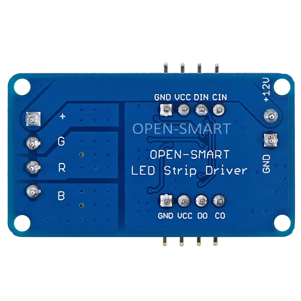 RGB LED Strip Driver Module Full-Color RGB Strip Controller Board Can ...