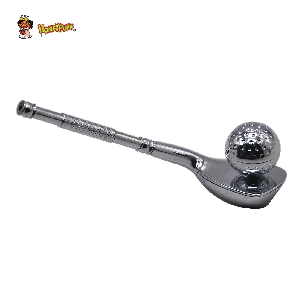 HONEYPUFF Jamaican Style Metal Smoking Herb Pipes 136MM Creative ...