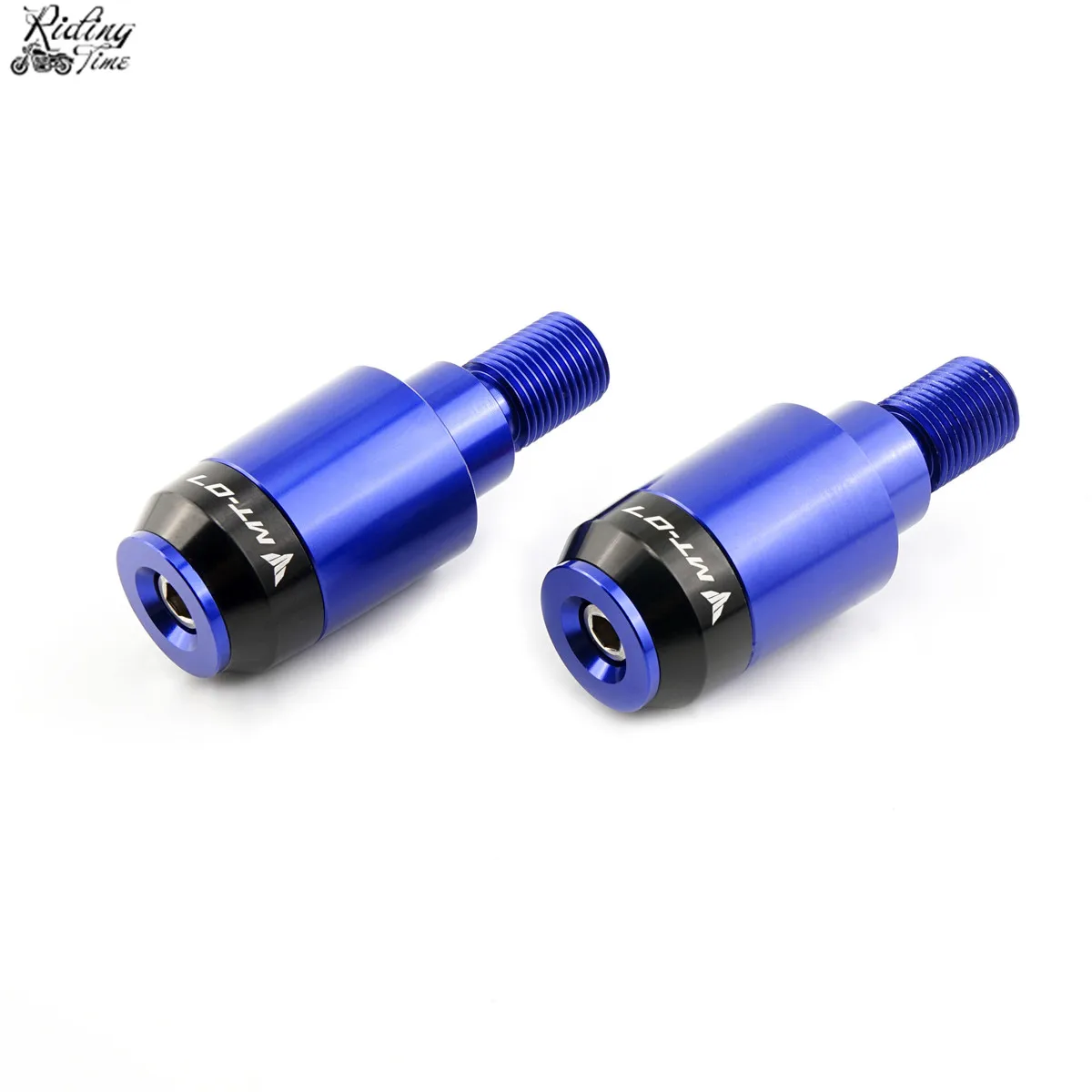 Motorcycle Handlebar Caps Grips Ends For Yamaha MT07 MT 07 FZ07 FZ 07 ...