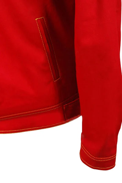 Superman Smallville Clark Kent Red Jacket Cosplay Costume - AllCosplay.com