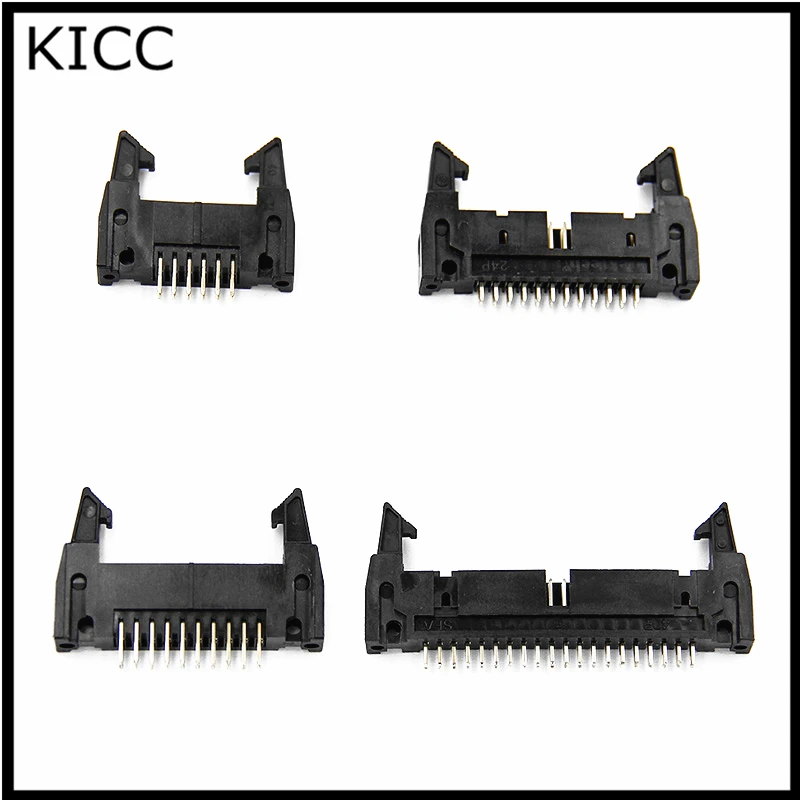 5pcs Ox Horn Socket Dc2-20p 2.54mm Straight Pin Horn Hook Pcb Connector ...