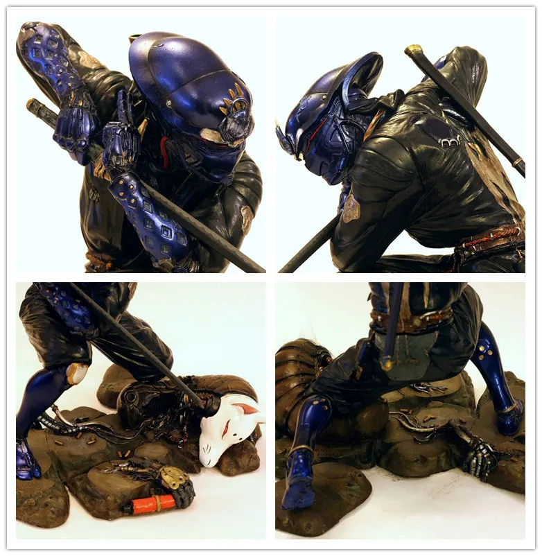 Fantasy 205 mm Future Ninja Kneeling Posture Miniature Static Modeling ...