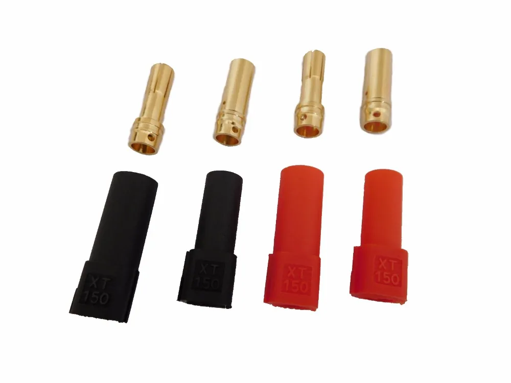 50 пар XT150 разъем 6 мм пуля разъем мужской и женский позолоченные ...