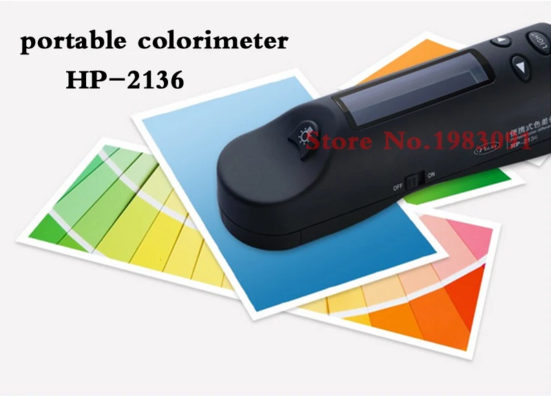Portable 8MM Colorimeter Color Meter Chromatic Meter Color Difference ...