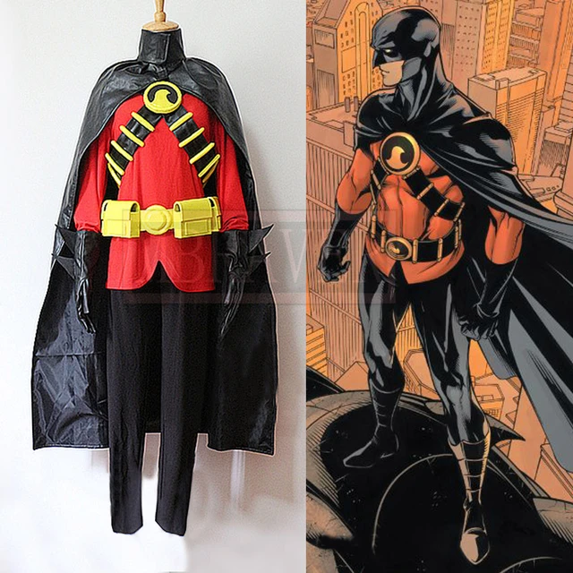 Tim Drake Red Robin New Costume