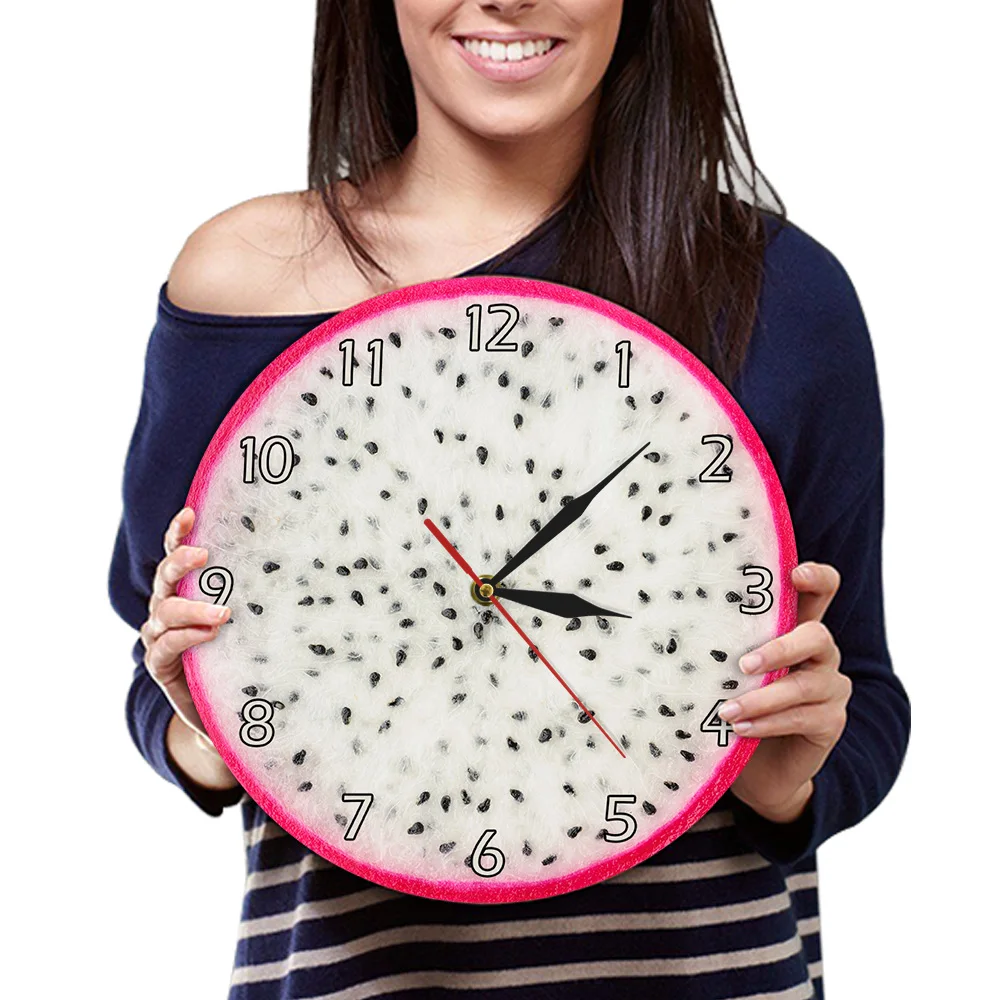 Desert King Dragon Fruit Cutting Wall Clock Vine Plant Pitaya ...