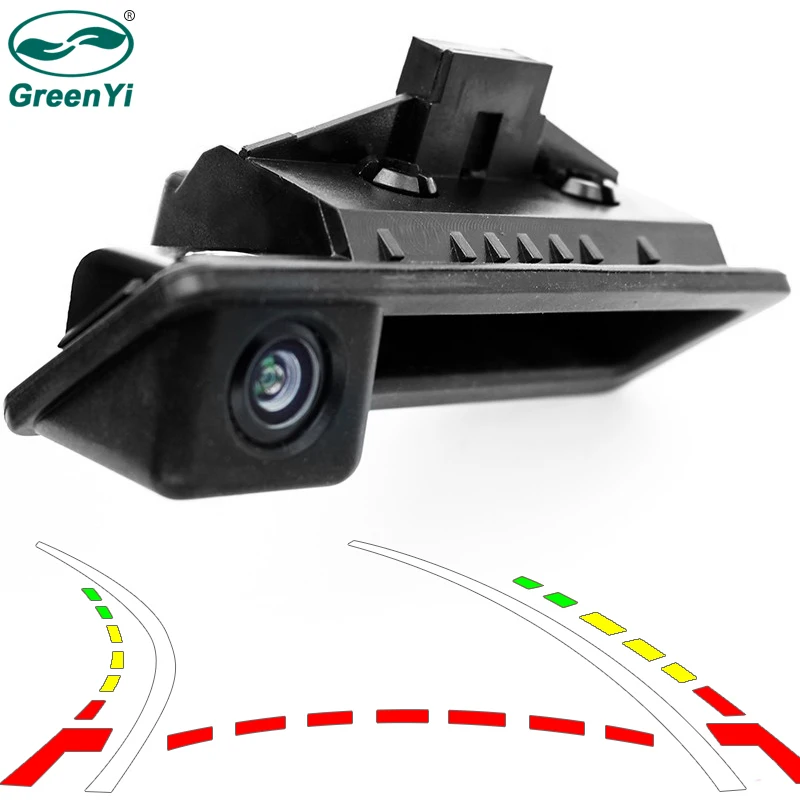 GreenYi Car Backup Reverse Camera 170 Degree Wide Angle Trajectory Rear ...