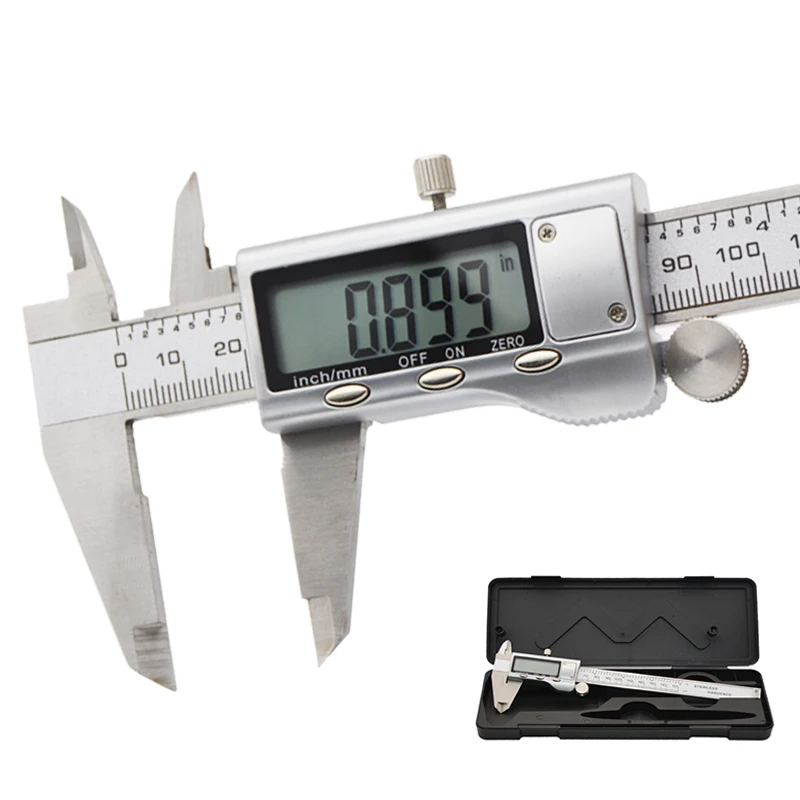 6in-Digital-Caliper-Micrometer-150mm-Stainless-Steel-Metal-Casing ...