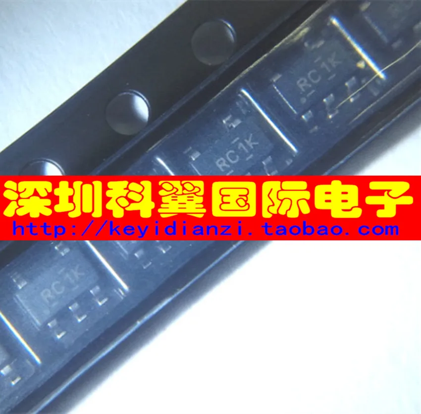 10PCS Silk screen LMV321IDBVR RC1 low power operational amplifier chip ...