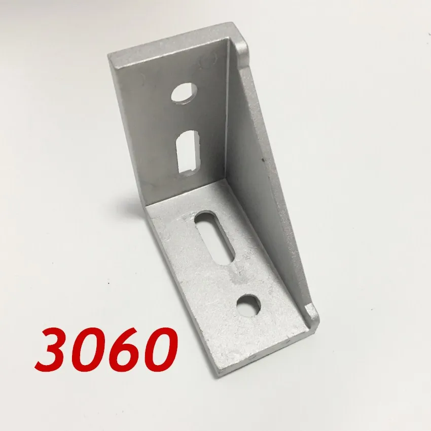 20pcs/lots 3060 corner fitting angle aluminum 58 x 58 L connector ...