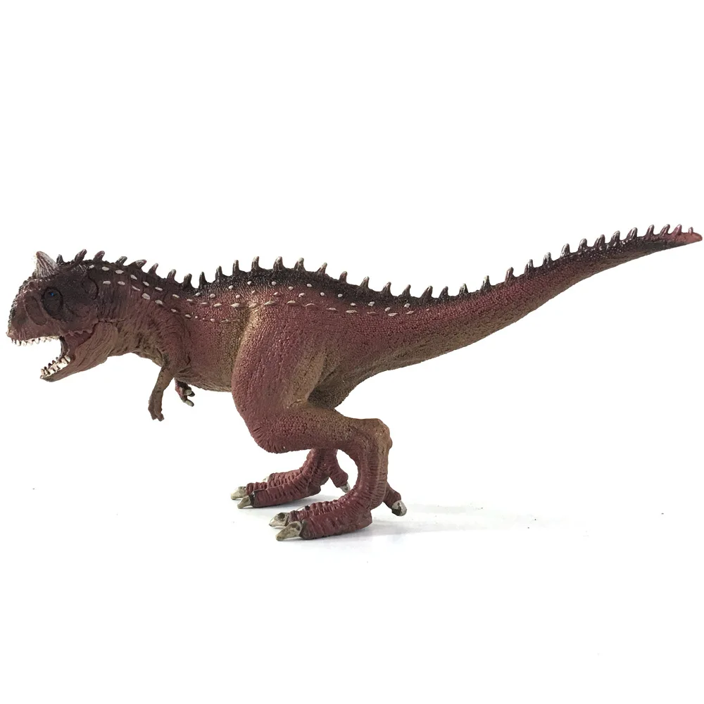 Zxz Original Dinosaur Animal Model Carnotaurus Plastic Figurine Figure ...