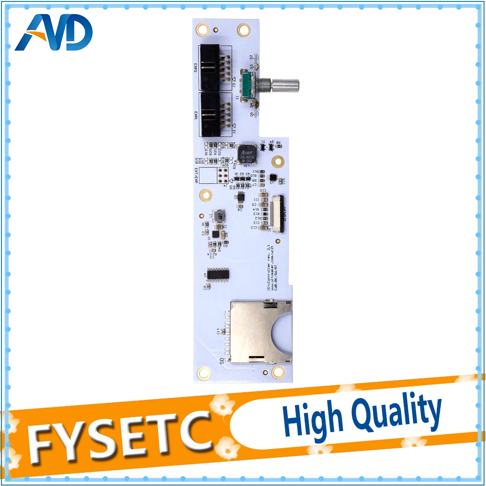 Ultimaker V2.1.4 mainboard with OLED screen kit UM2 smart controller ...
