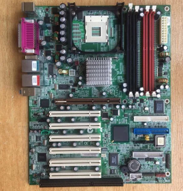 Original IPC-810B Industrial Motherboard FSC-1814V2NA VER:A4.0 ...