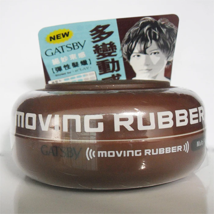 Japan Gatsby Wax Hair Styling Moving Rubber Series Multi Form 80g Free ...