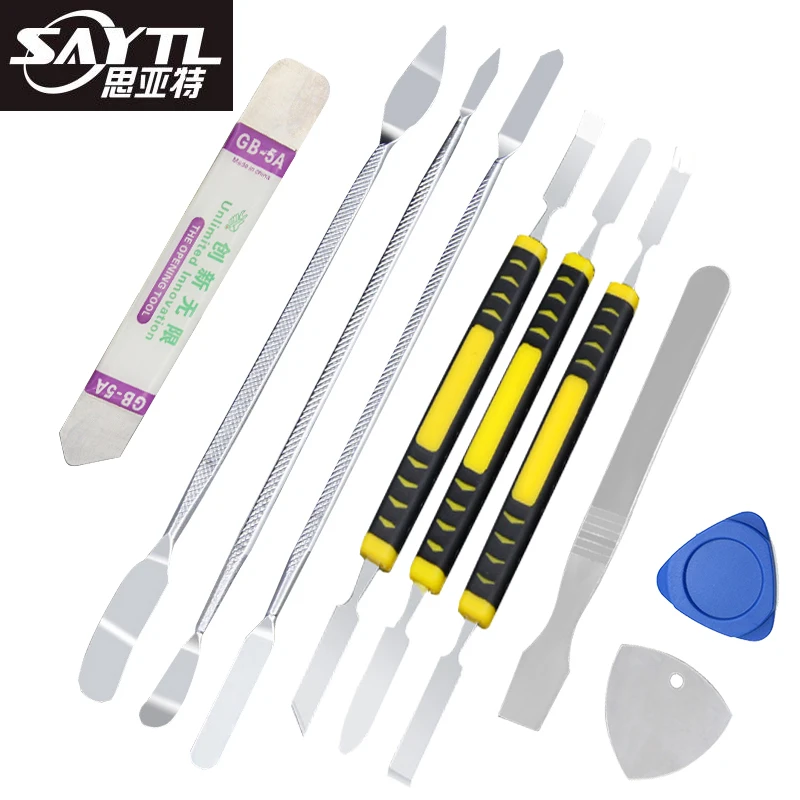 SAYTL Phone Repair Tool Kit Metal Pry Bar Mobile Phone Disassemble ...