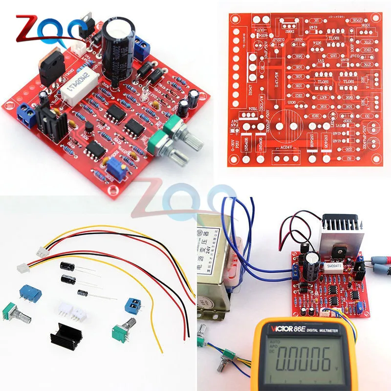 0-30 в 2mA-3A непрерывная Регулировка постоянного тока регуляторы ...