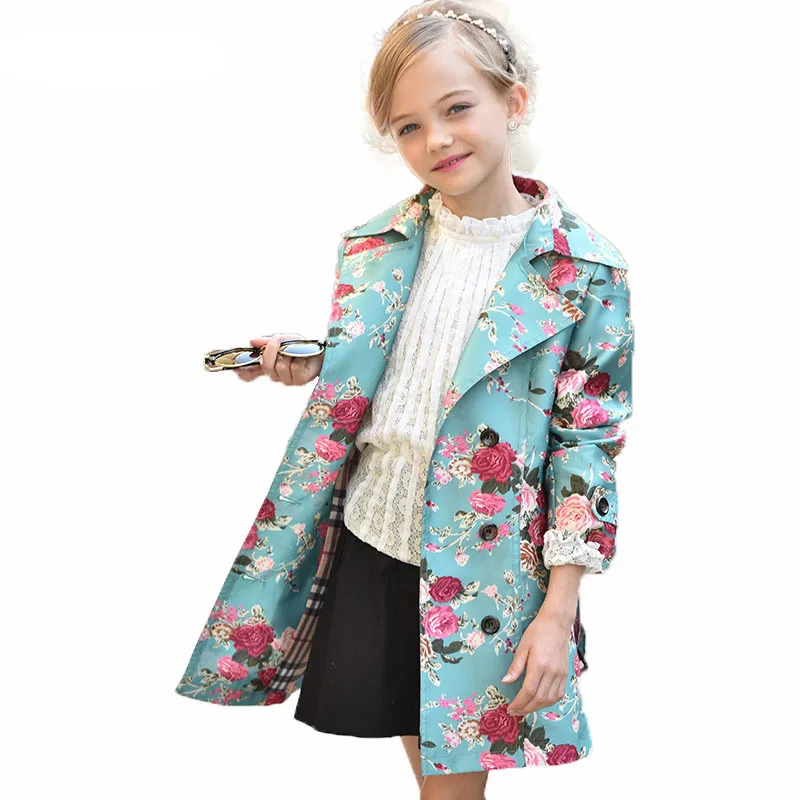 trench-coats-for-girls-jackets-for-girls-windbreaker-Long-girls-in-the ...