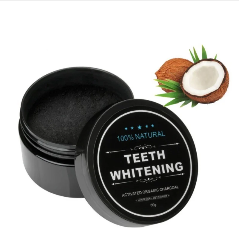 30g Teeth Whitening Powder Natural Organic Activated Charcoal Bamboo ...
