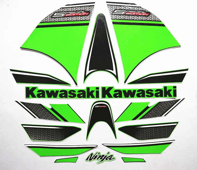 카와사키 닌자 300 2013years에 맞는 오토바이 고품질 3 m 스티커.|sticker kawasaki ninja ...
