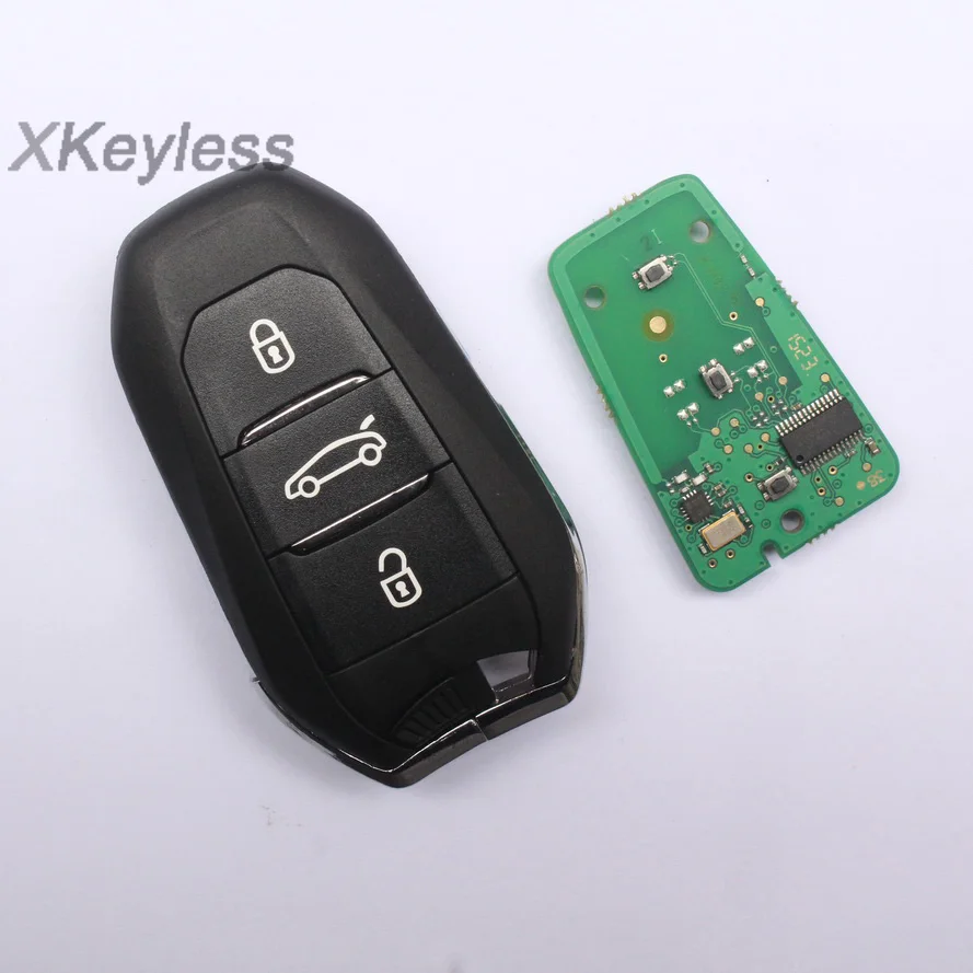 (after 2017) for Peugeot 508, 5008, 4008, 3008 fob smart remote key ...