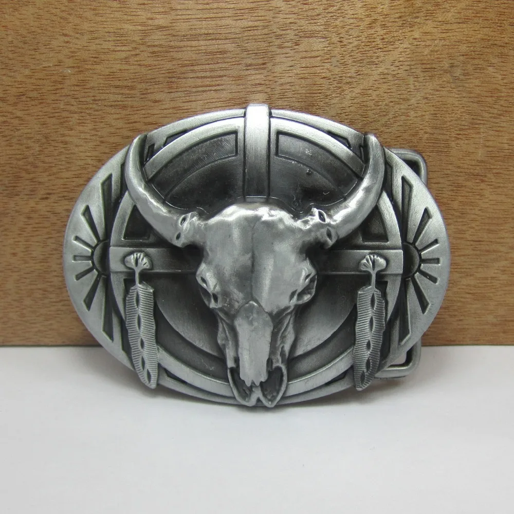 BuckleClub-retro-western-embossed-bull-head-belt-buckle-for-men-FP ...