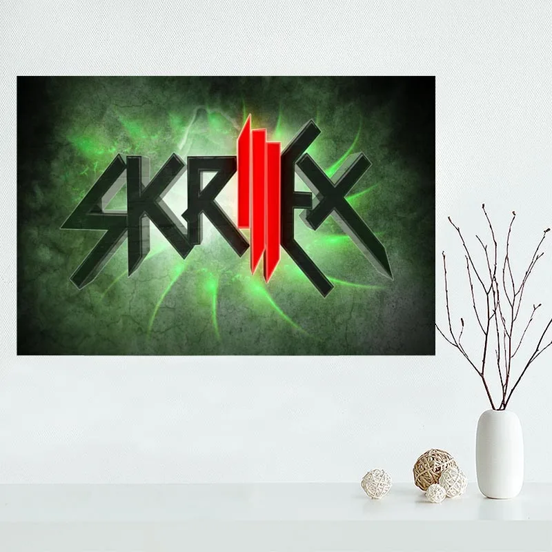 Skrillex Symbol Green