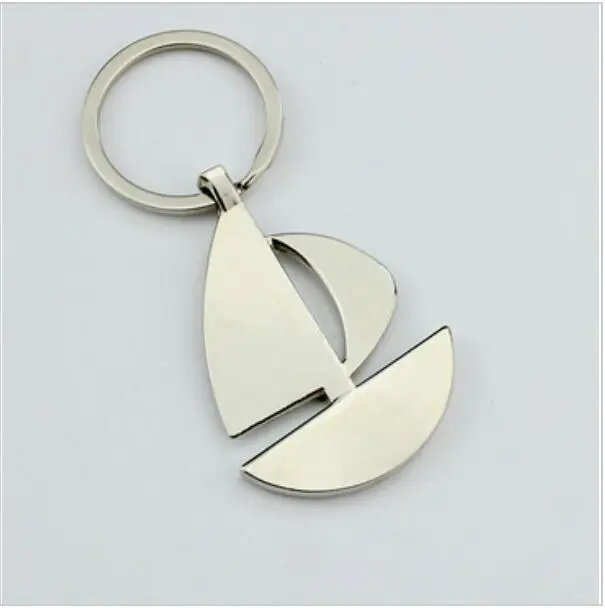 2017 20pcs/lot wholesale Alloy Sailing keychain key chain Creative ...