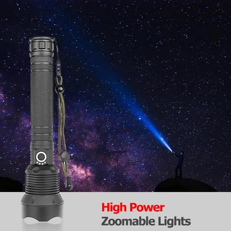 50000 люмен лампа xhp70.2 самый мощный фонарик usb Zoom СВЕТОДИОДНЫЙ ...
