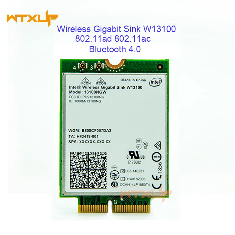 For Intel Wireless Gigabit Sink W13100 13100NGW WiGig 802.11ad Wireless ...