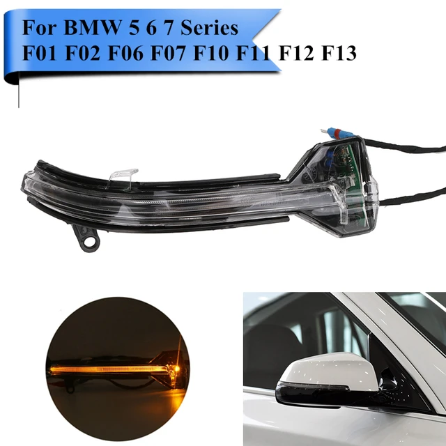Right LED Rearview Side Mirror Indicator Turn Signal Light Direction ...