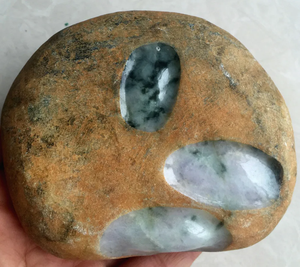 Free Shipping ddh001720 Rare Jadeite Boulder Rough Raw Cut Natural Form ...