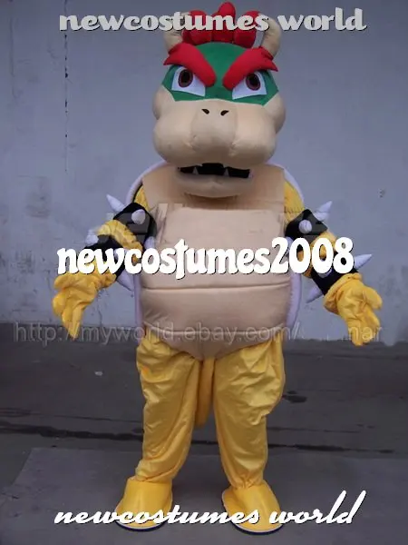 New Mario Bowser Mascot Costume Adult Kids Size !high Grade Foam Head ...