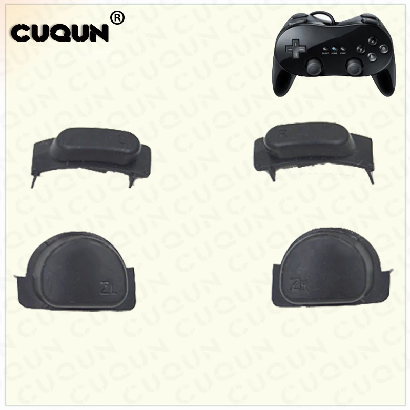 1 conjunto = 4 pçs original l r zl zr botão chave para nintend wii ...