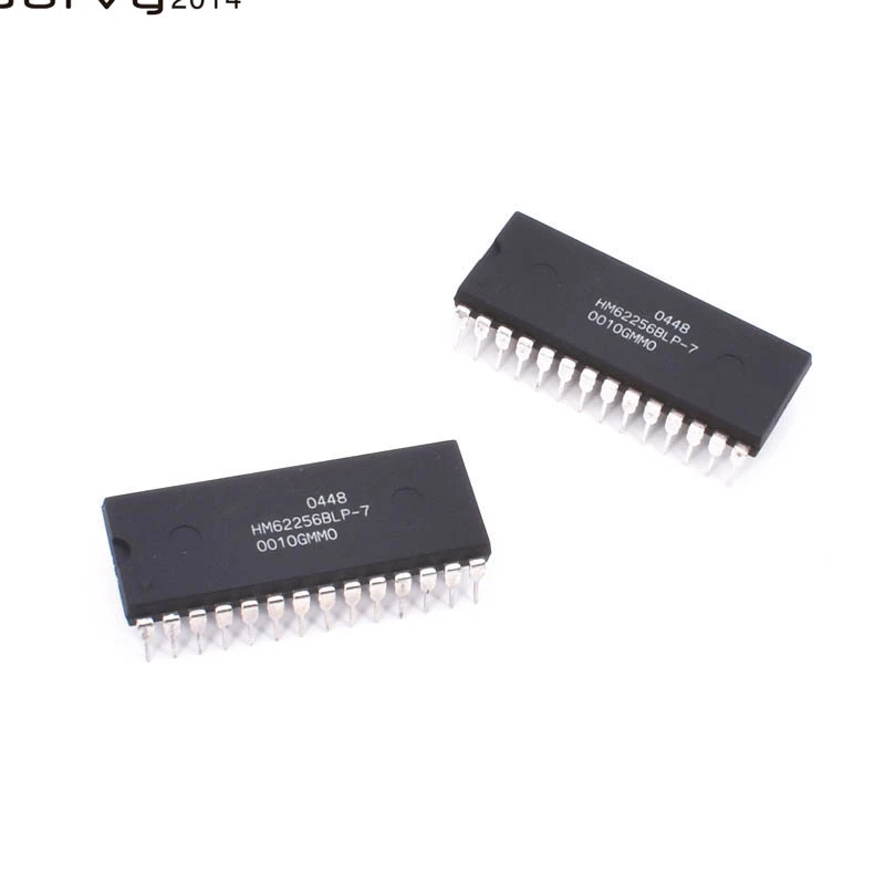 Ic Hm62256blp-7 Hm62256blp Dip28 Hitachi 8-bit 256k Sram New Good ...