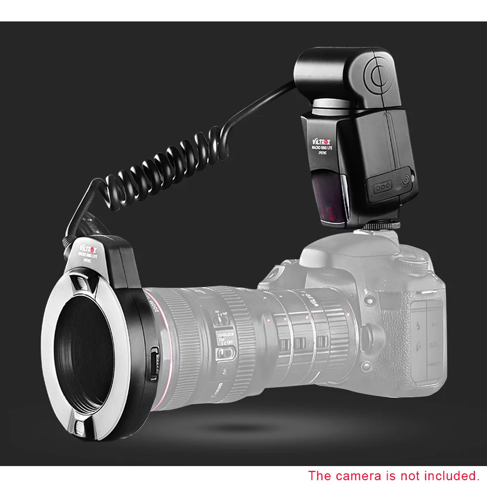 Viltrox JY 670C Macro Close up Fill in LED Light On camera E TTL Ring ...