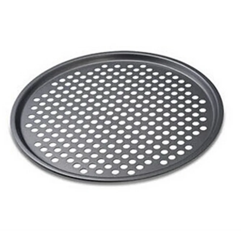 12 Seamless Rim Aluminium Mesh Pizza Screen Baking Tray Pizza Screen Net Cookware Bakeware