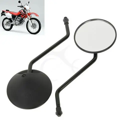 Motorcycle 10mm Rear View Mirror For Honda XR80 230 TLR200 XR200 125 ...