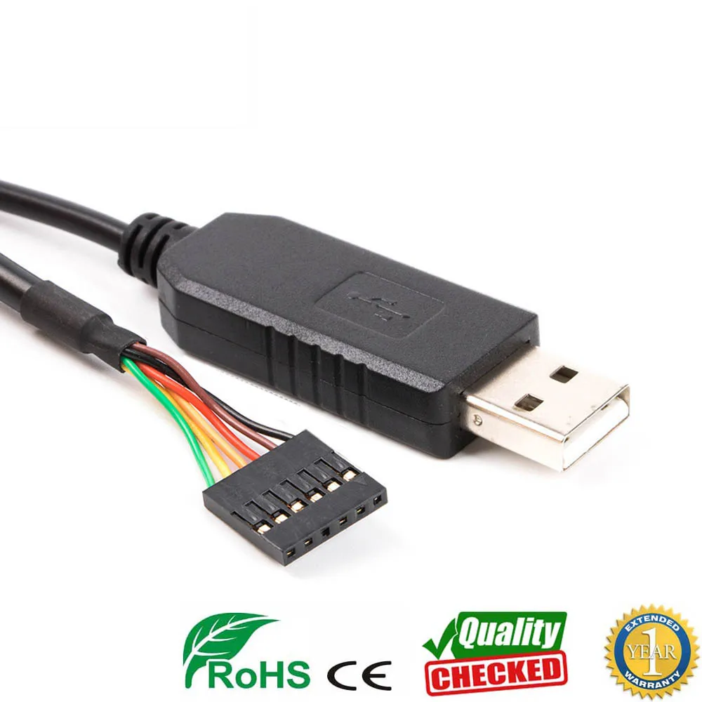 ftdi ft232rl usb ttl 3.3v cable for intel galileo gen2 board ...