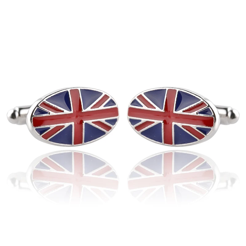 Cuff Links For Men Oval United Kindom England Britain National Flag ...
