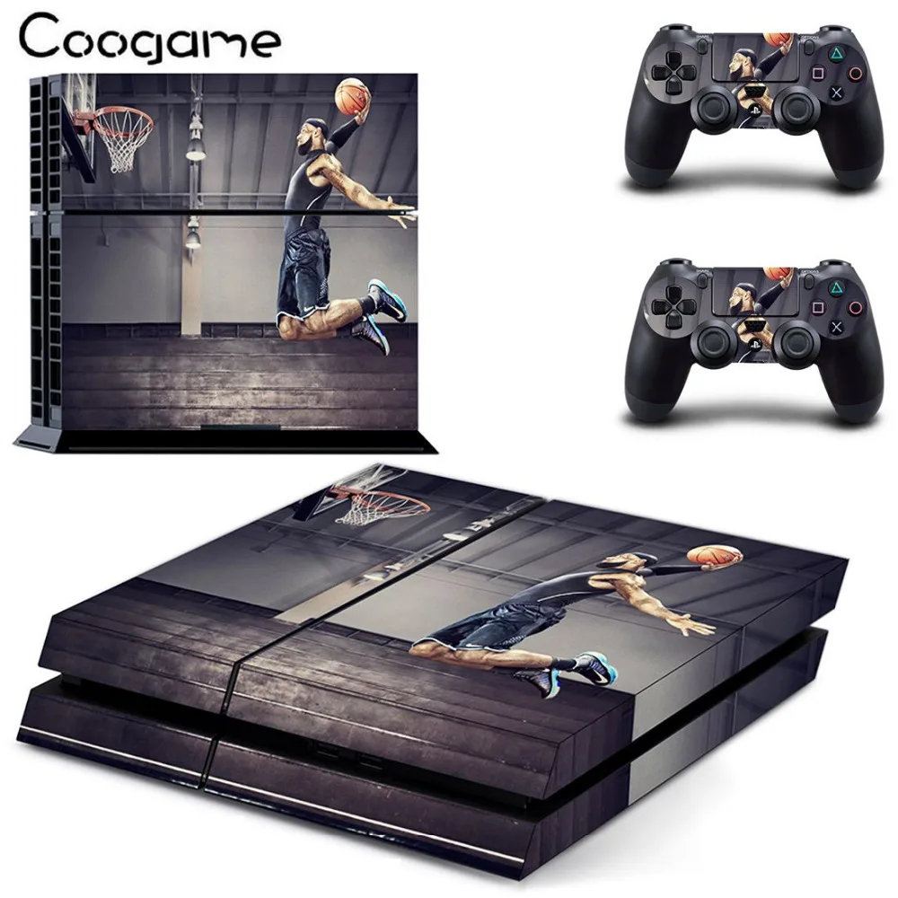 Basketball Kids PVC Vinyl Skin Sticker For PS4 Console For Sony ...